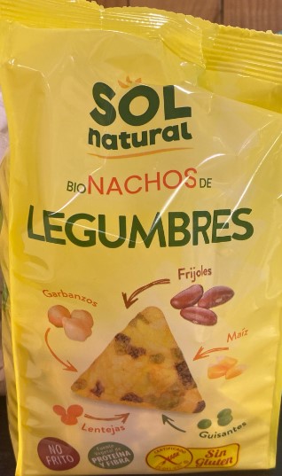 Características de SOL NATURAL NACHOS DE LEGUMBRES