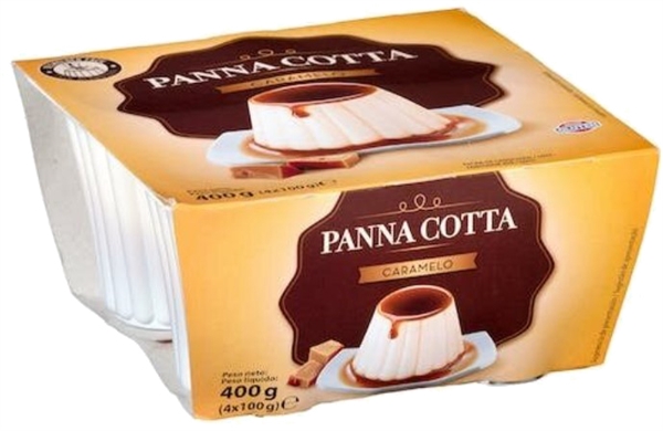 Postre lácteo HACENDADO (MERCADONA) PANNA COTTA CARAMELO: todos los ...
