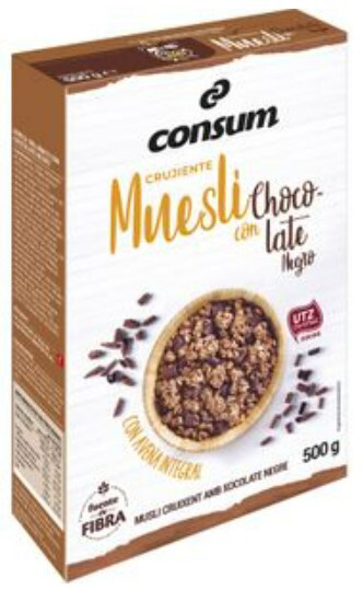 CONSUM MUESLI CRUJIENTE CHOCOLATE. : análisis y opiniones | OCU
