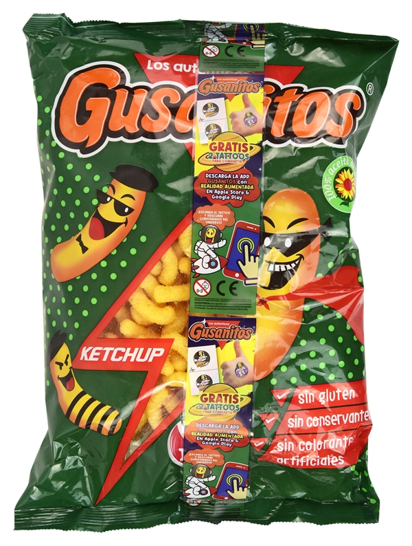 Características de RISI GUSANITOS KETCHUP