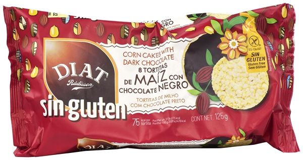 DIAT-RADISSON TORTITA DE MAÍZ CON CHOCOLATE NEGRO 2025| OCU