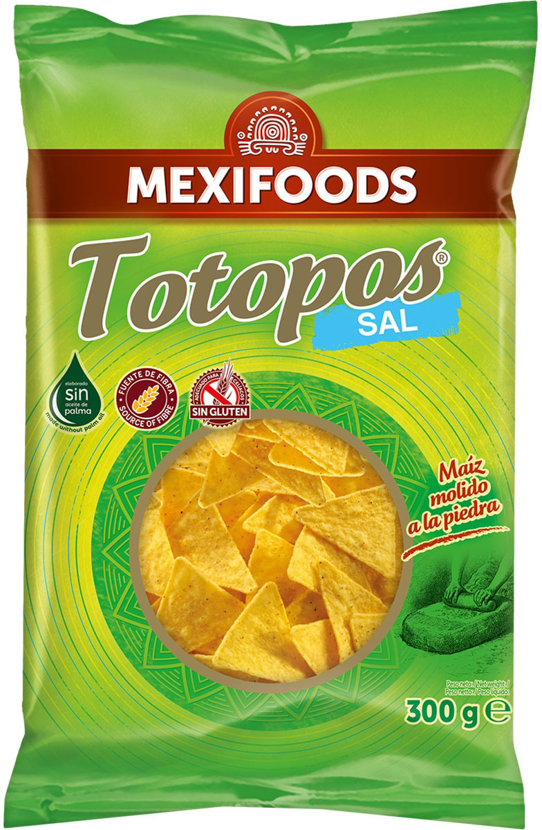 Características de MEXIFOODS Totopos sal
