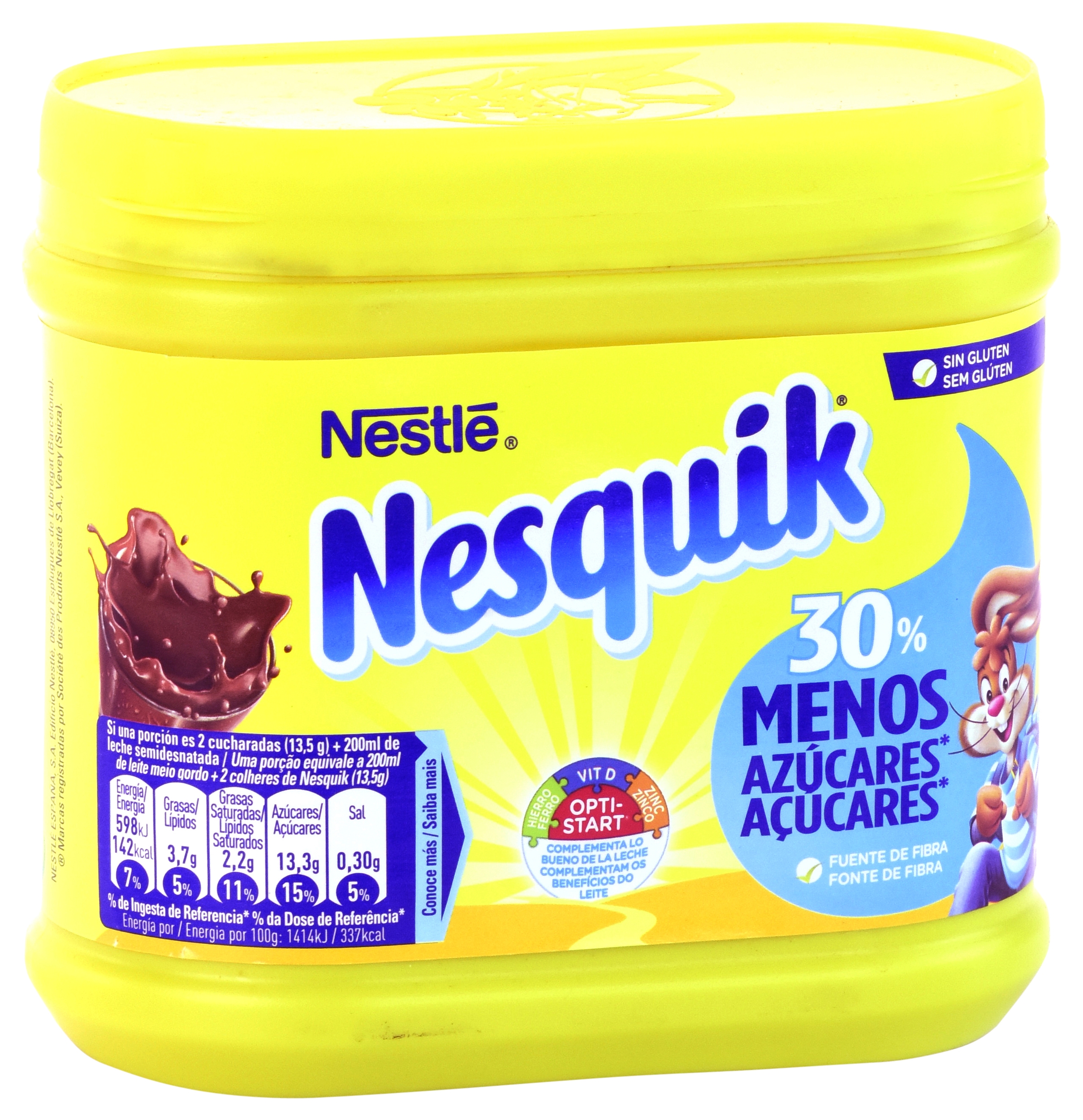 NESTLÉ Nesquik 30% menos de azúcar | OCU