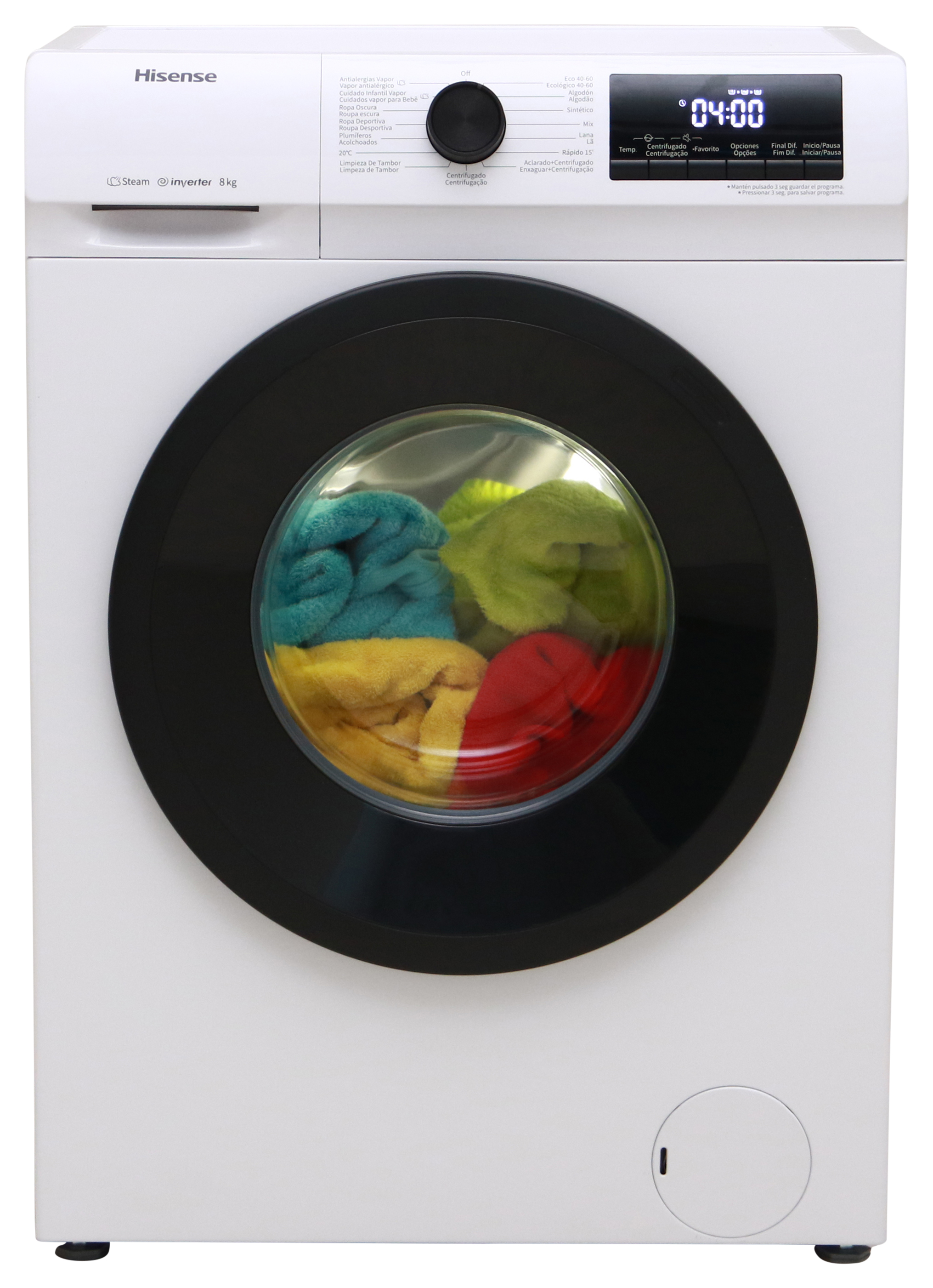 Lavadora HISENSE WFQP8014EVM: opiniones y precios | OCU